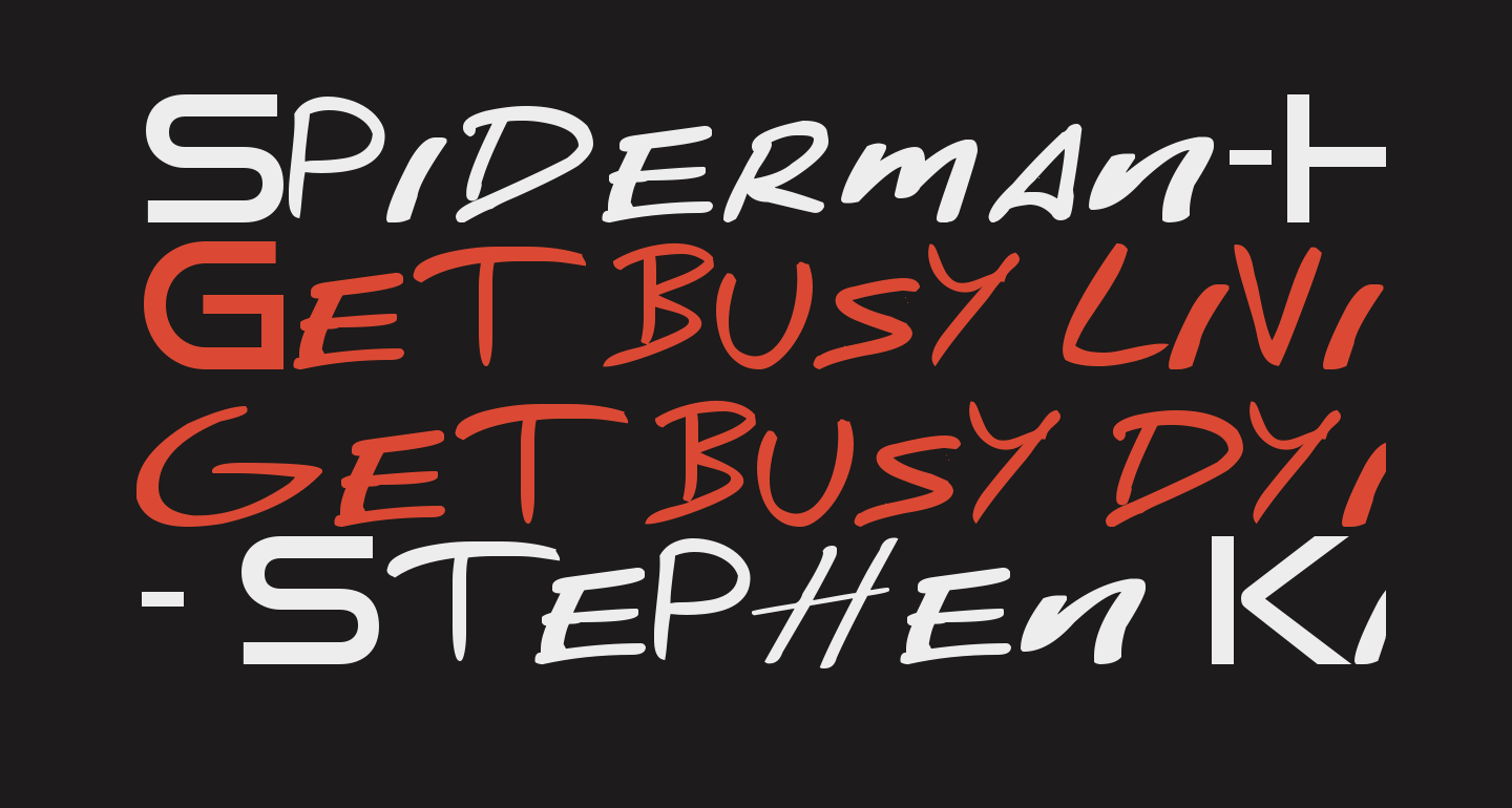 Spiderman-Homecoming free Font - What Font Is