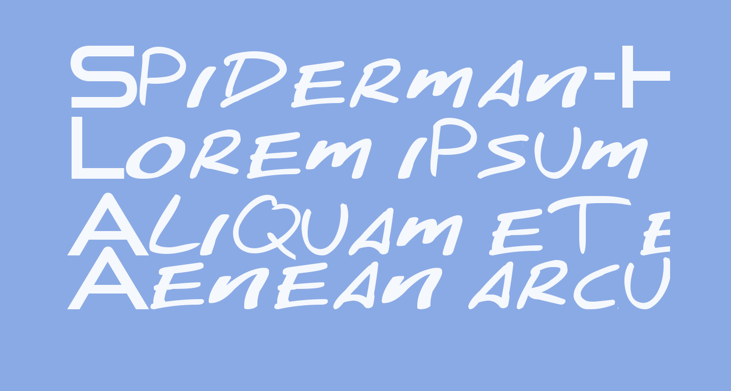 Spiderman-Homecoming free Font - What Font Is