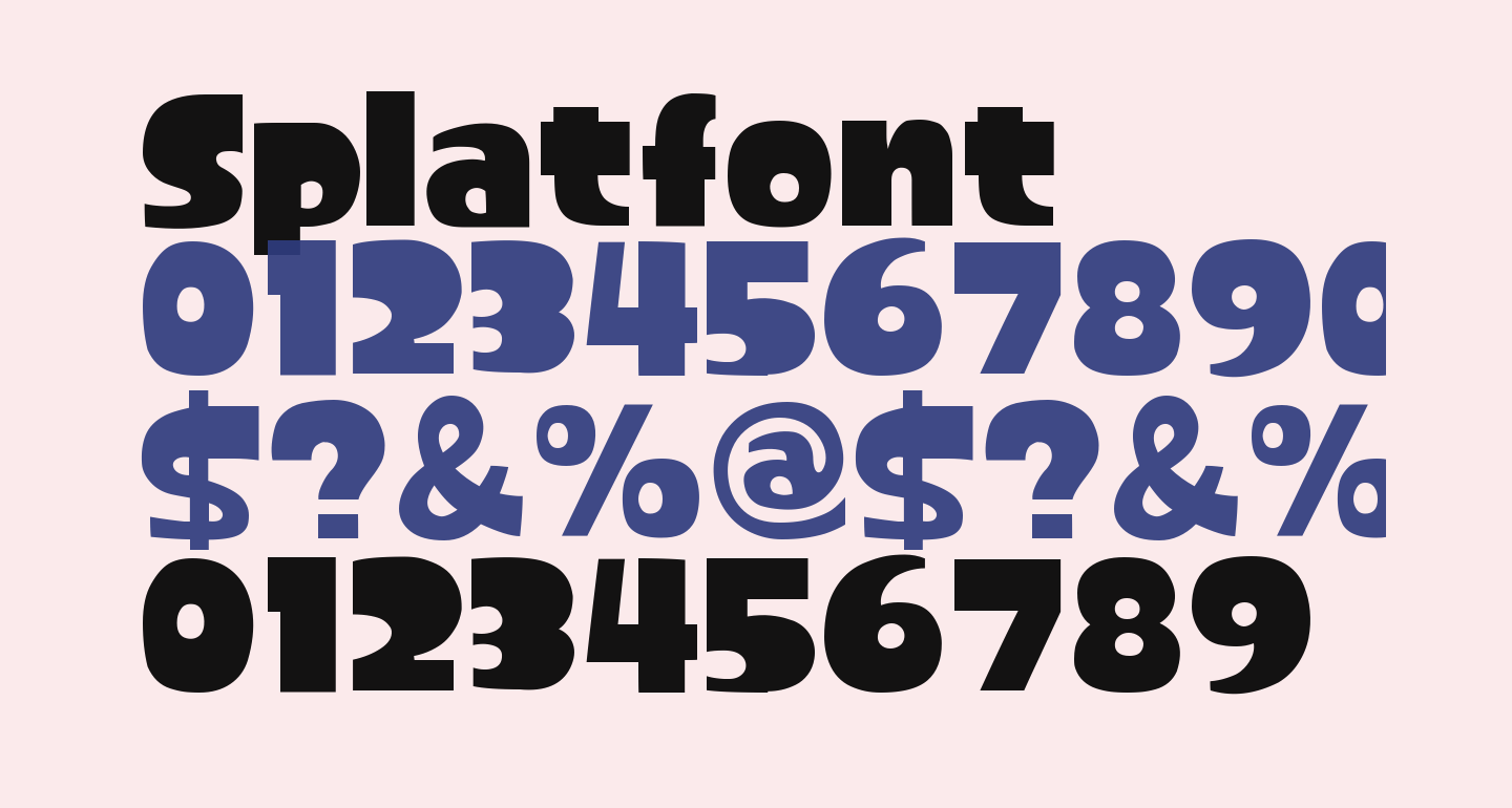 Splatfont free Font - What Font Is