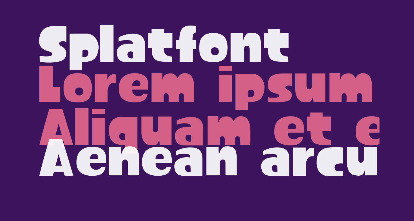 Splatfont free Font - What Font Is