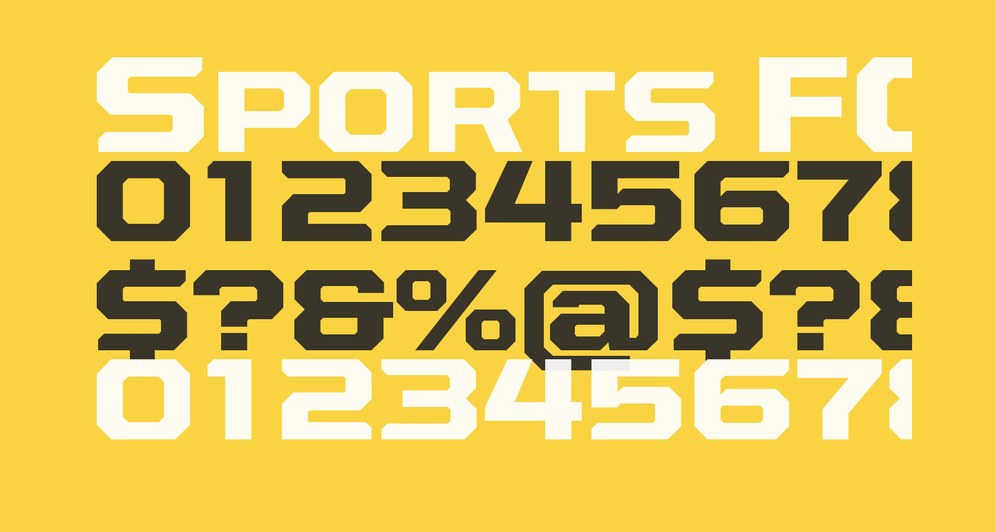 Sports FOX Sports UScore free Font - What Font Is
