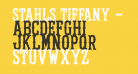 Stahls Tiffany - 2000 free Font - What Font Is