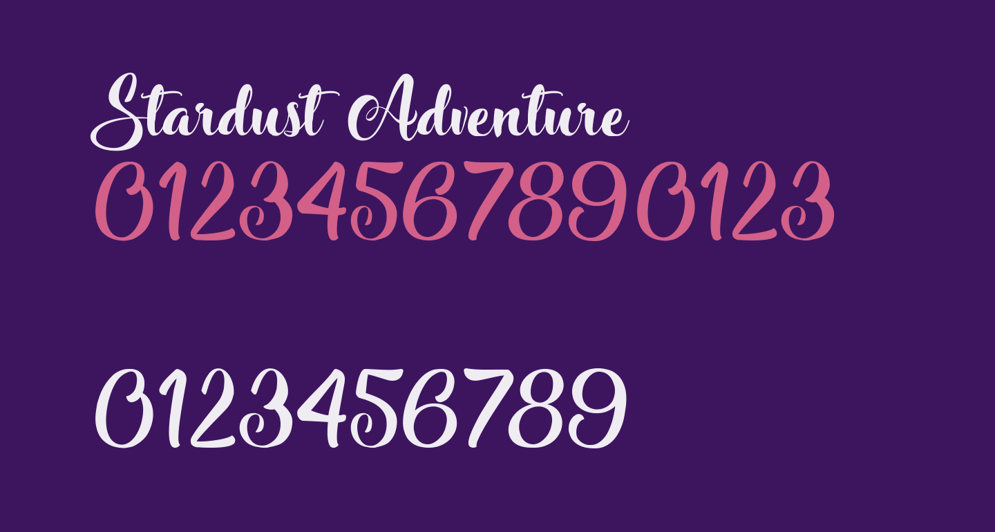 Stardust Adventure free Font - What Font Is