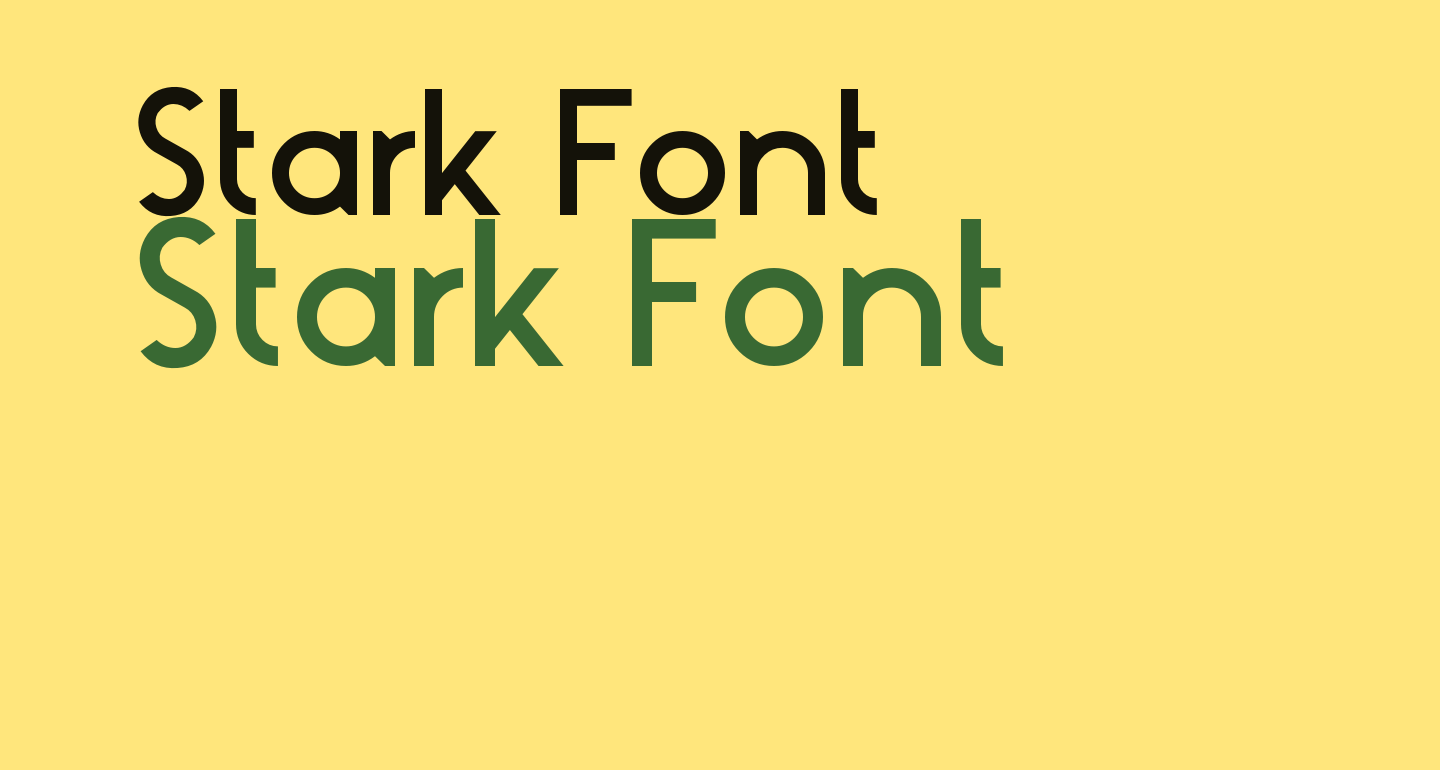 Stark free Font - What Font Is