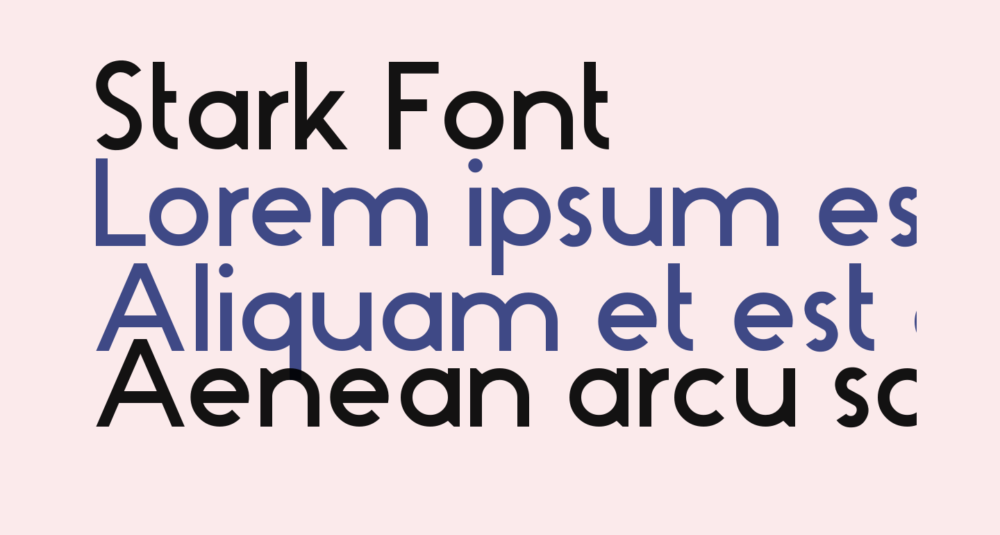 Stark free Font - What Font Is