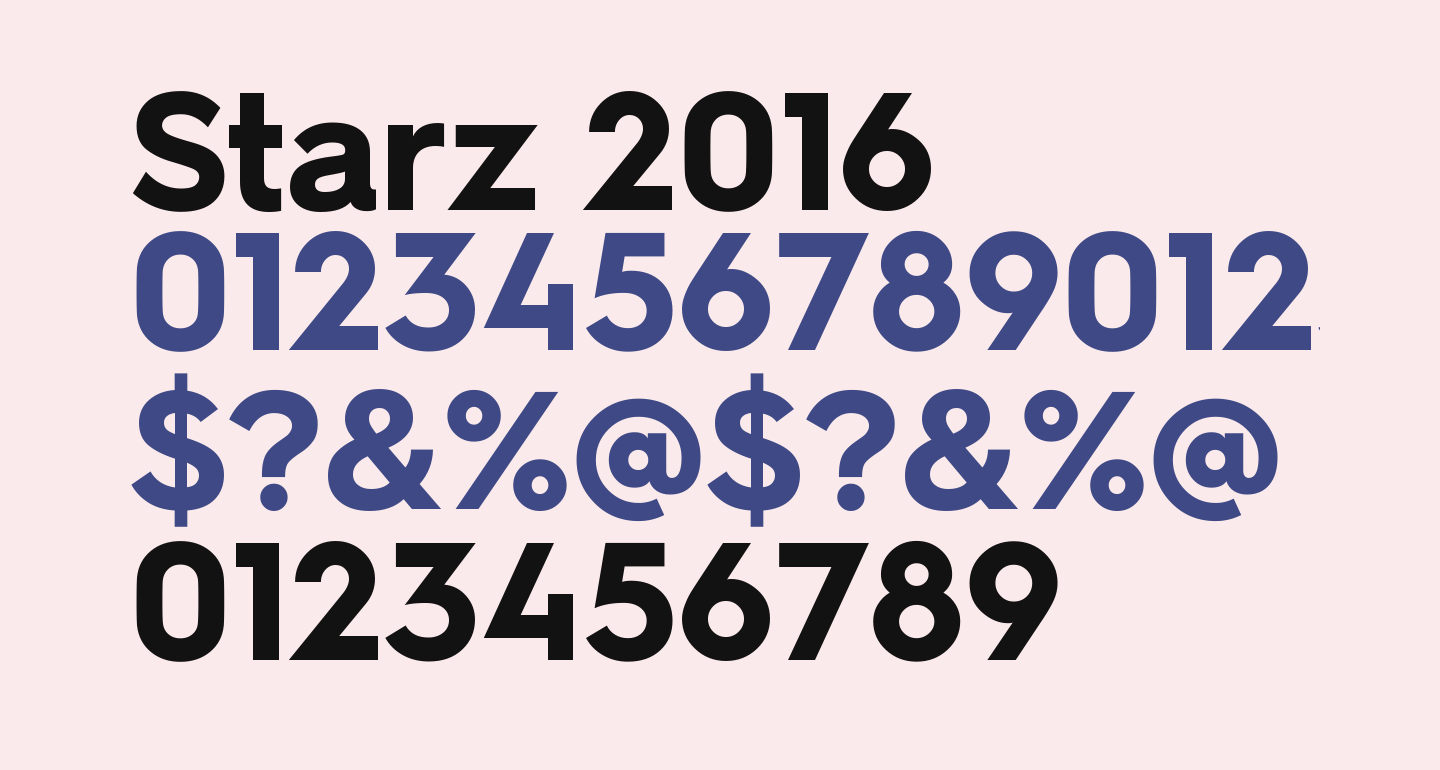 Starz 2016 free Font - What Font Is