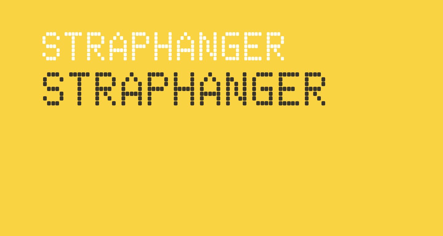 Straphanger free Font - What Font Is