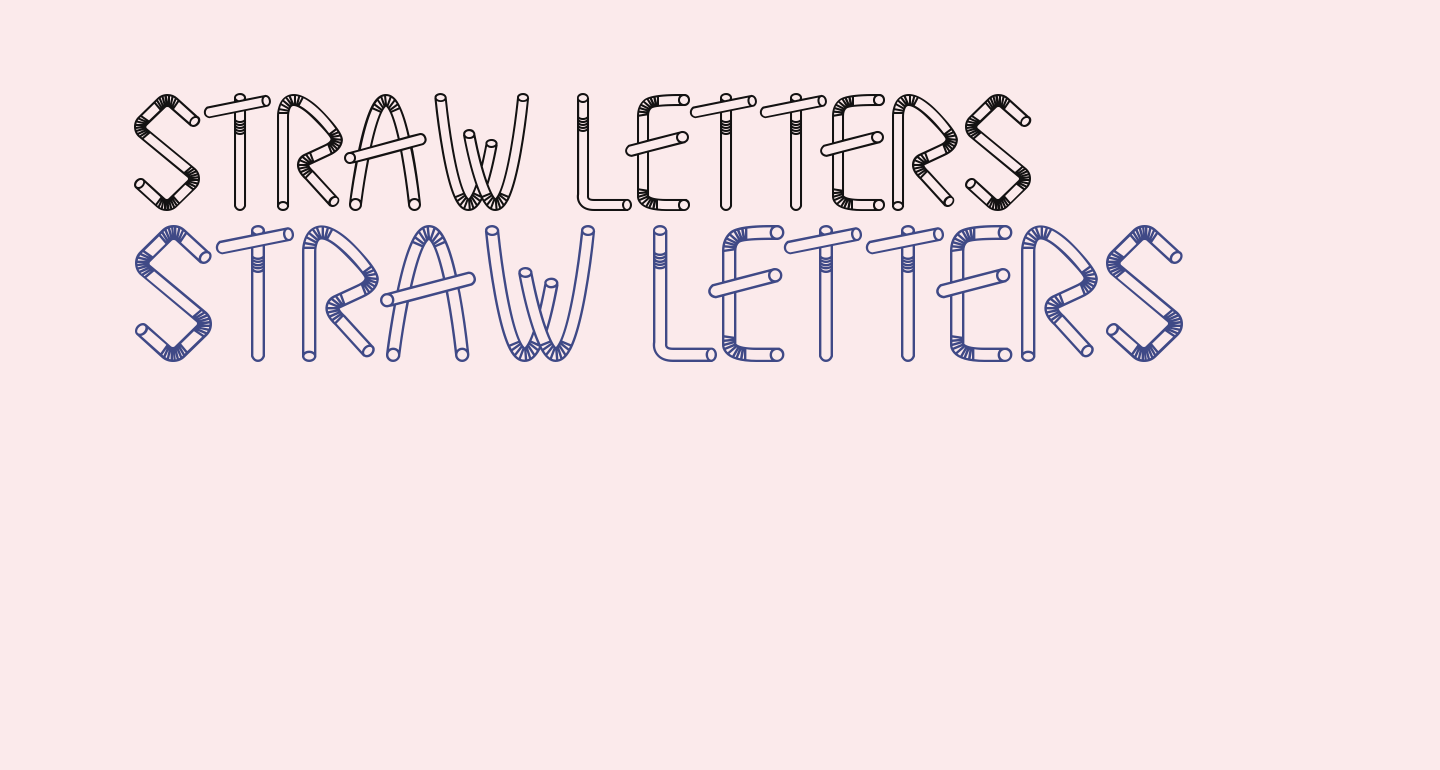 Straw Letters free Font - What Font Is
