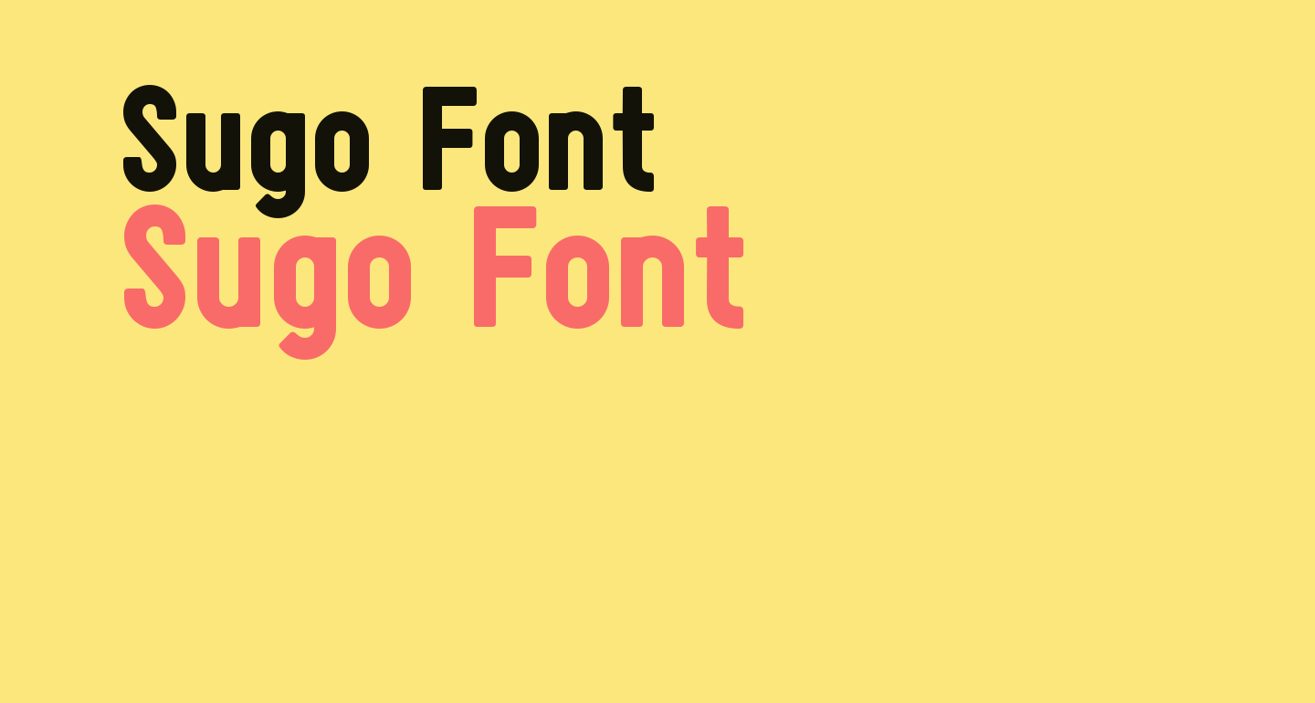 Sugo free Font - What Font Is