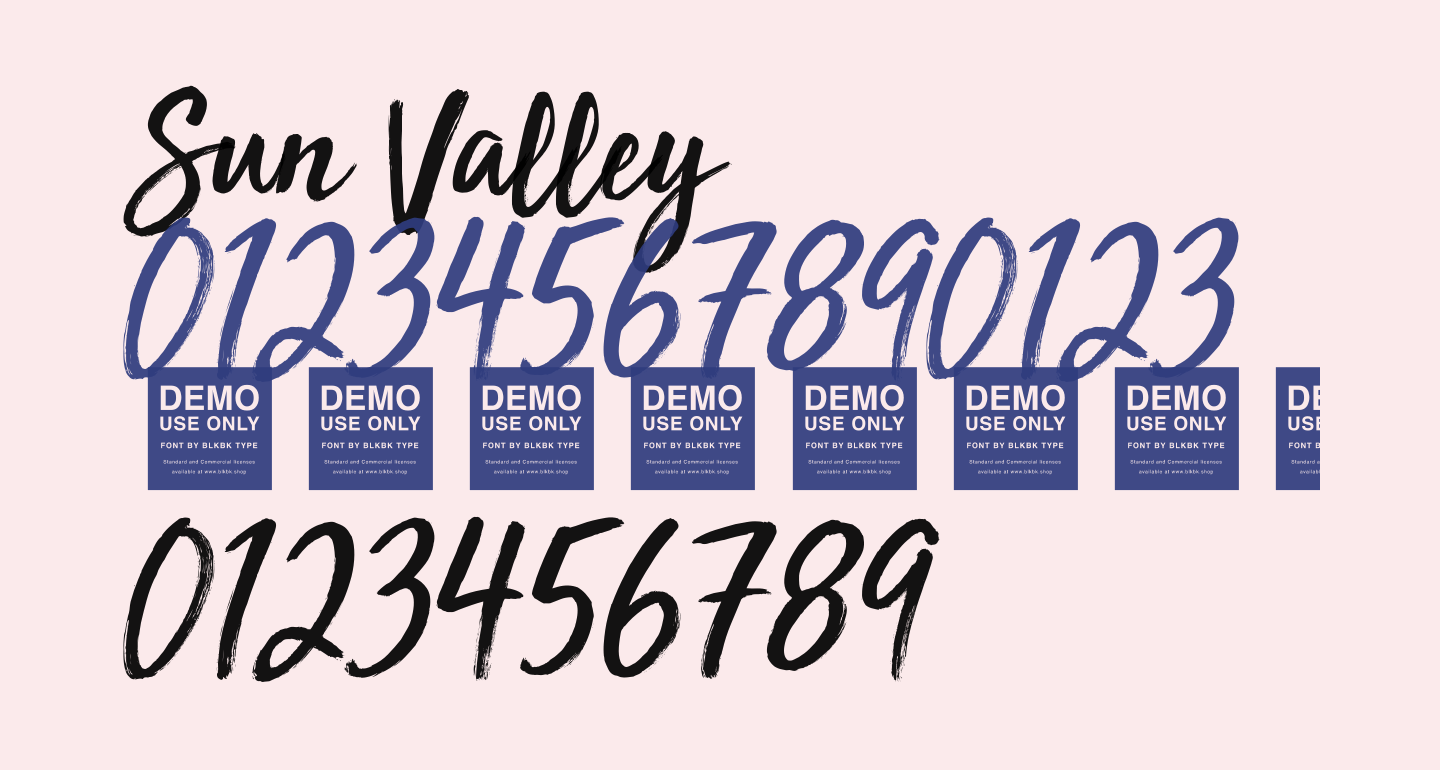 Sun Valley free Font - What Font Is
