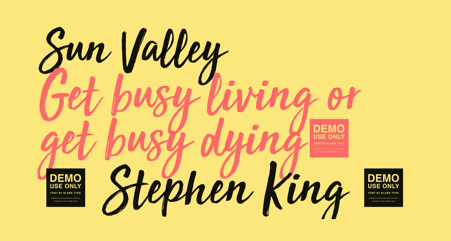 Sun Valley free Font - What Font Is