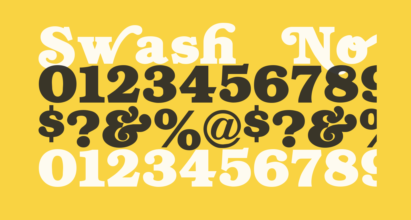 Swash Normal free Font - What Font Is