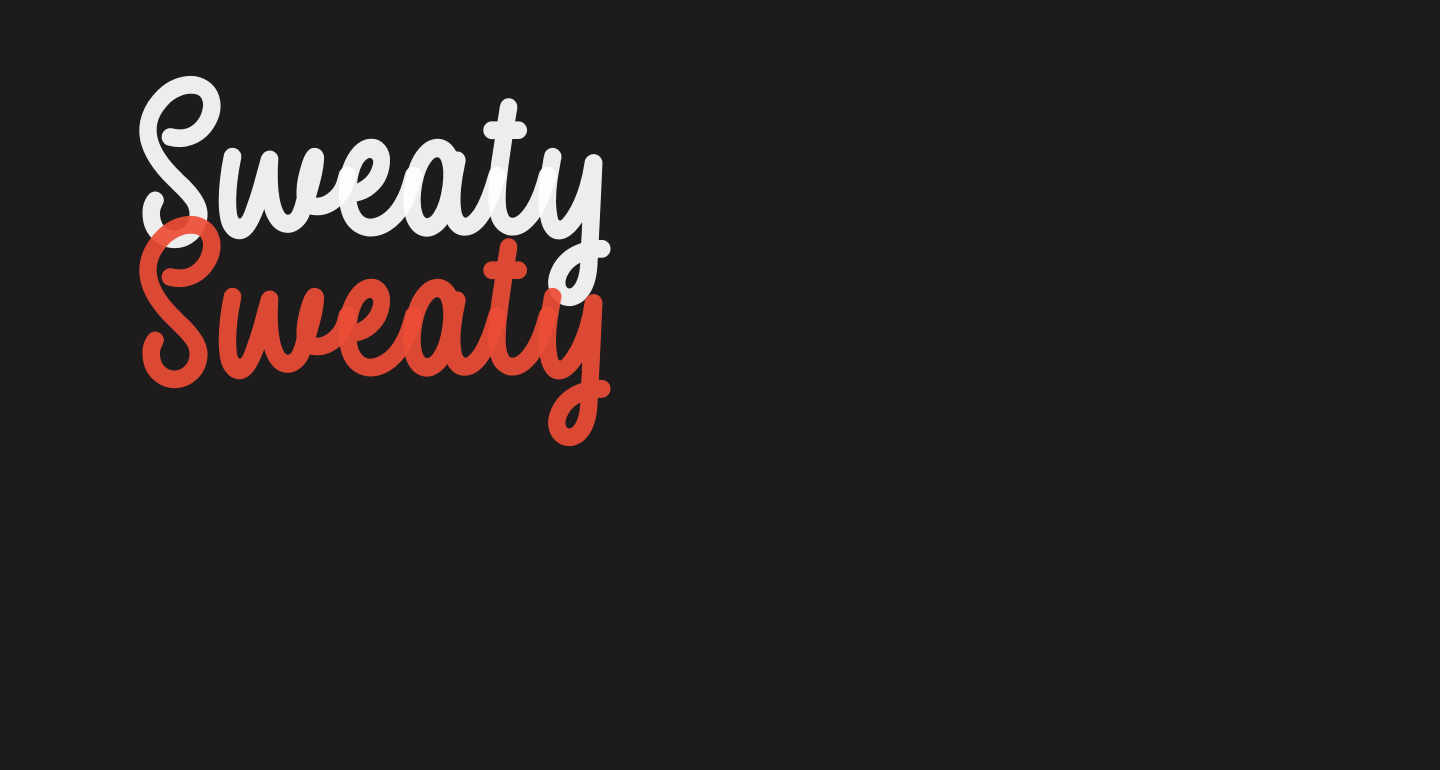 Sweaty free Font - What Font Is