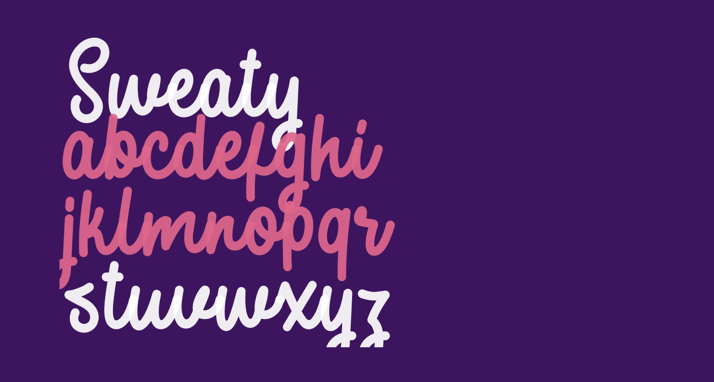 Sweaty free Font - What Font Is