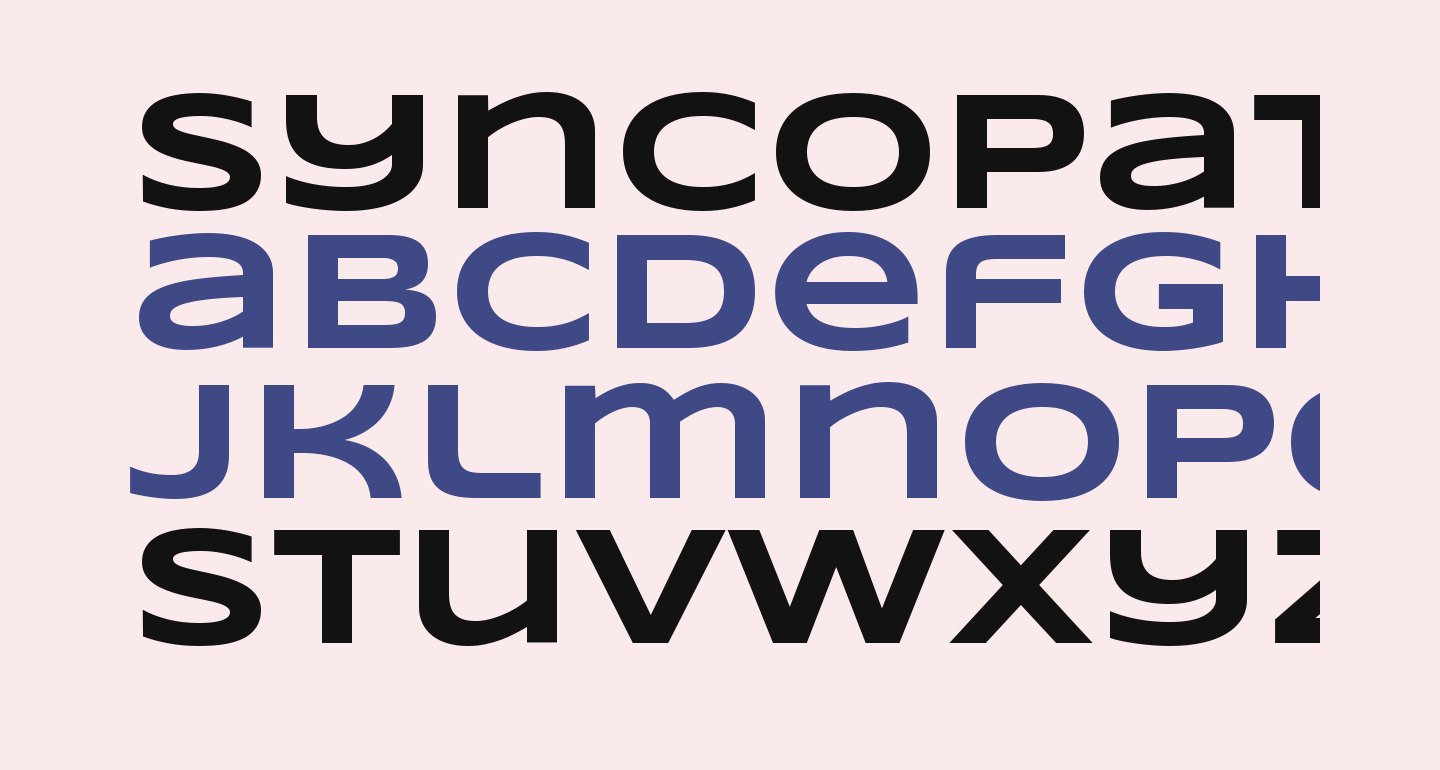 Syncopate Bold free Font - What Font Is