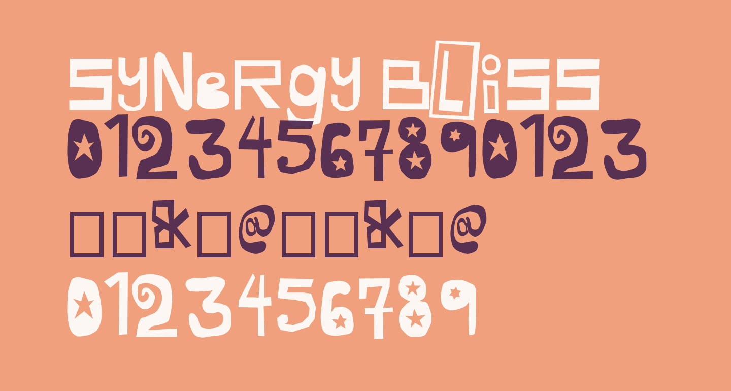 Synergy Bliss free Font - What Font Is