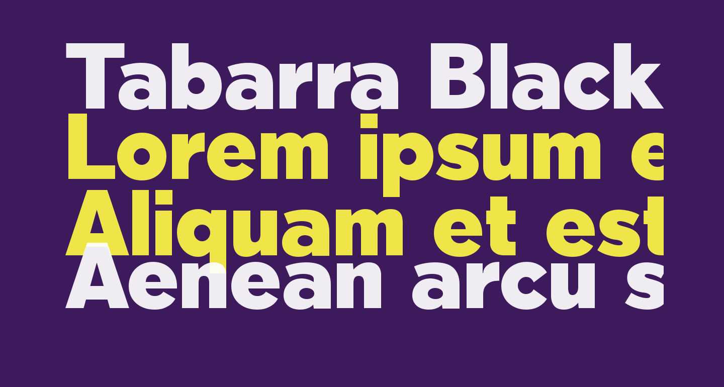 Tabarra Black free Font - What Font Is
