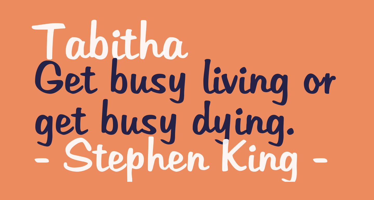 Tabitha free Font - What Font Is