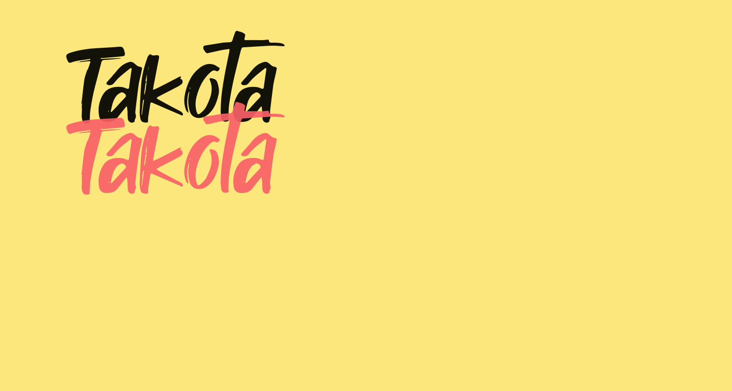 Takota free Font - What Font Is