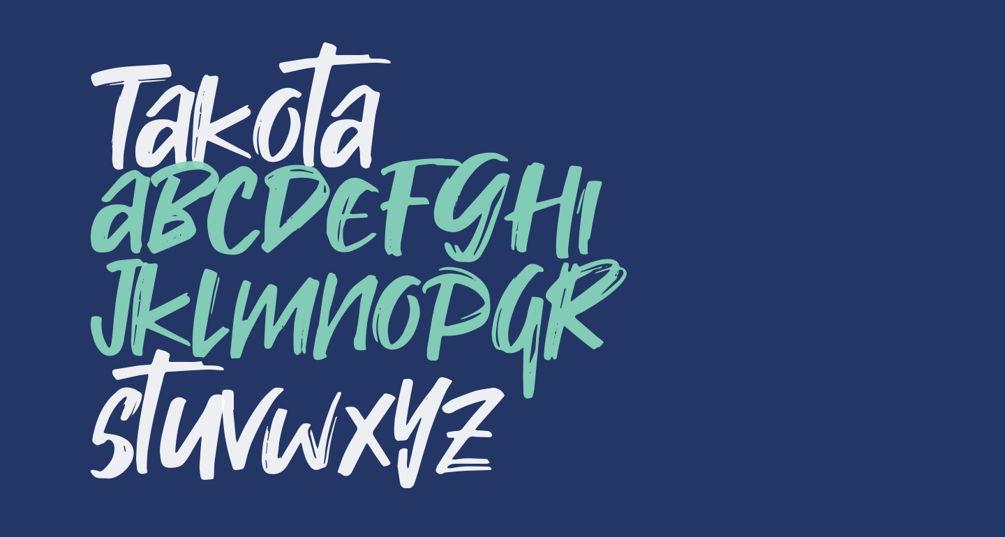 Takota free Font - What Font Is