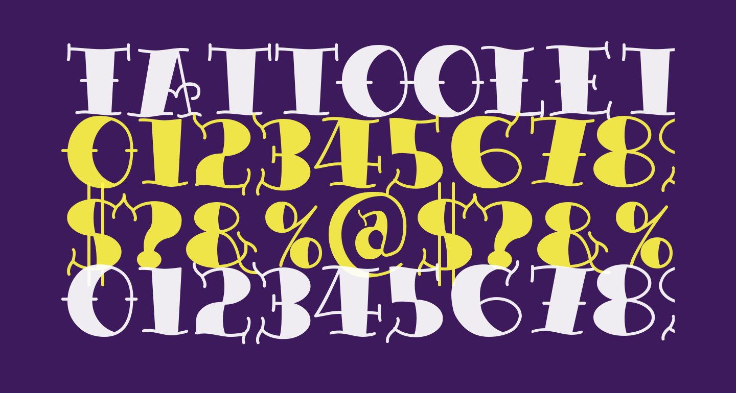 TattooLetteringBlack free Font - What Font Is