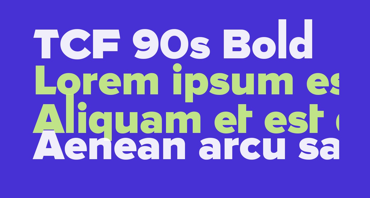 TCF 90s Bold free Font - What Font Is