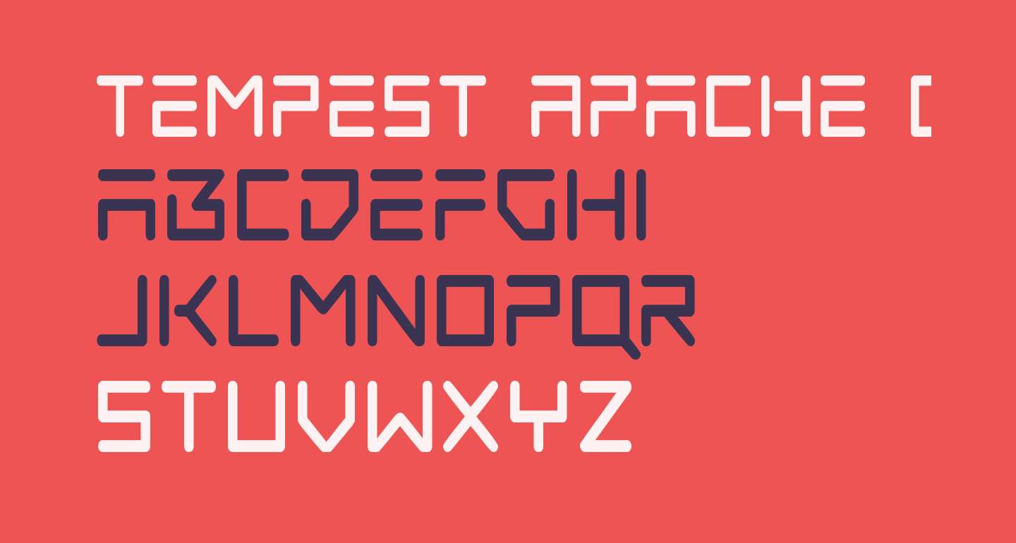 Tempest Apache Condensed free Font - What Font Is