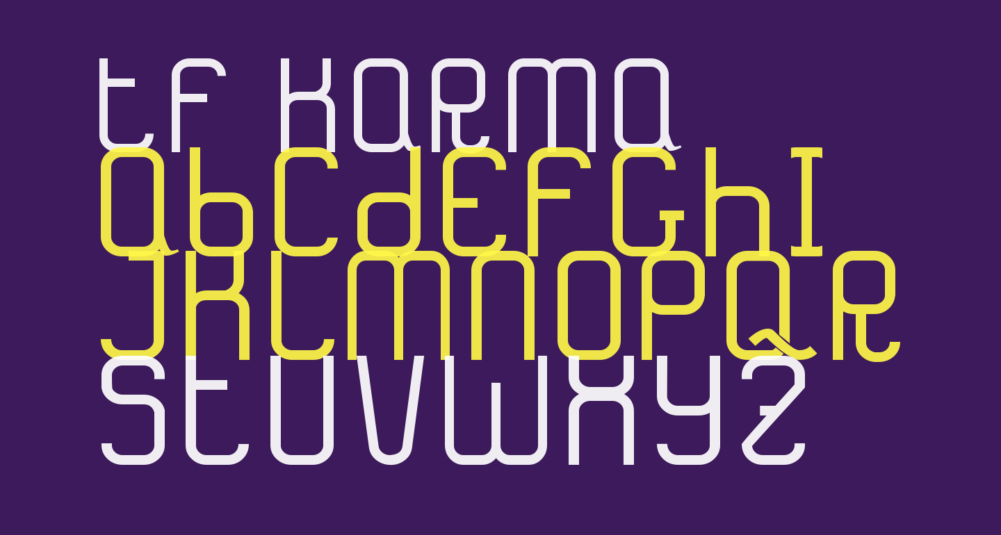 TF_Karma free Font - What Font Is