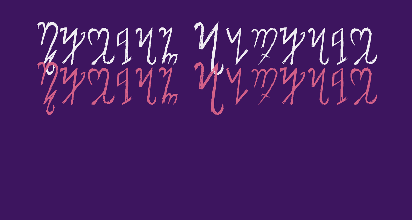 Theban Alphabet free Font - What Font Is