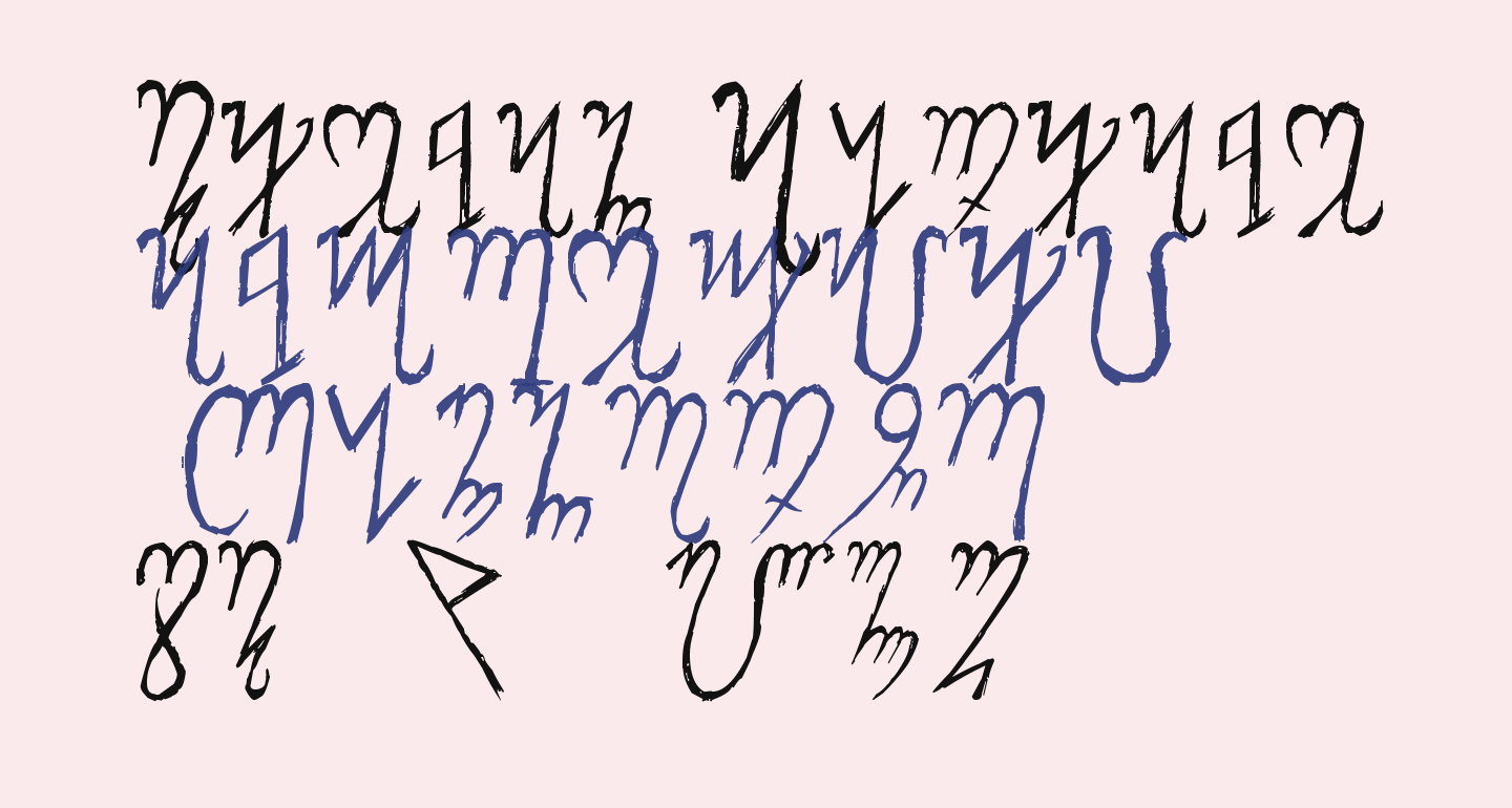 Theban Alphabet free Font - What Font Is