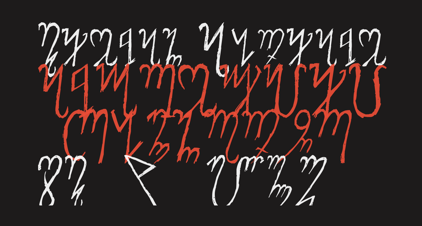 Theban Alphabet free Font - What Font Is
