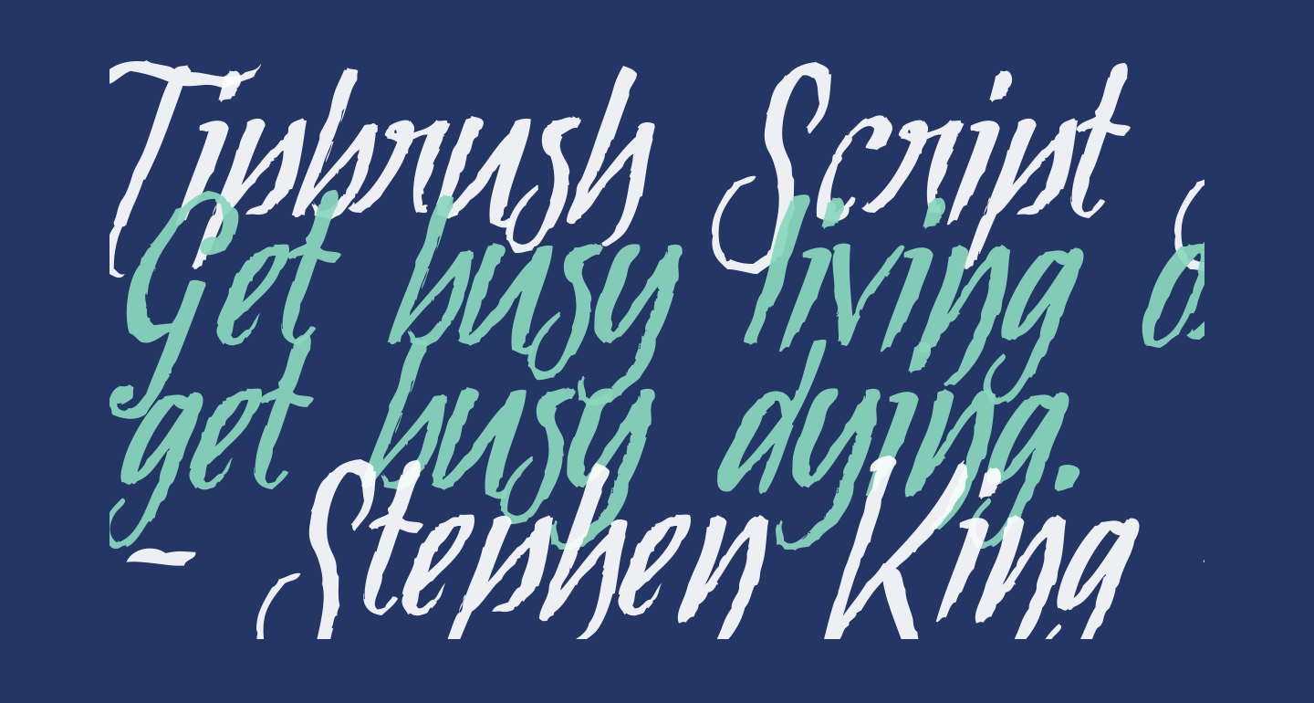 Tipbrush Script Slanted free Font - What Font Is