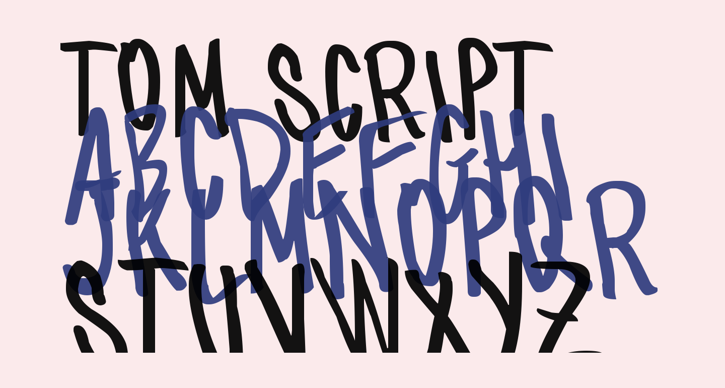tom script free Font - What Font Is