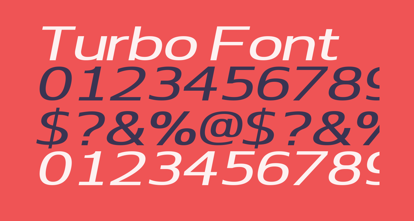 Turbo free Font - What Font Is