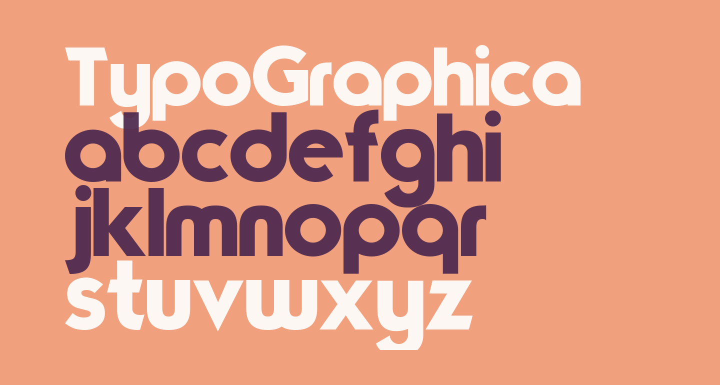 TypoGraphica free Font - What Font Is