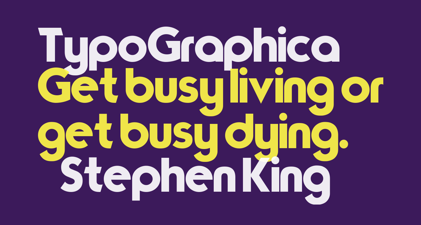 TypoGraphica free Font - What Font Is