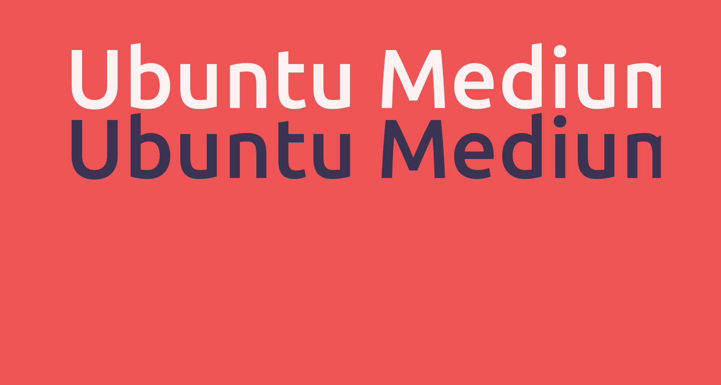 Ubuntu Medium free Font - What Font Is