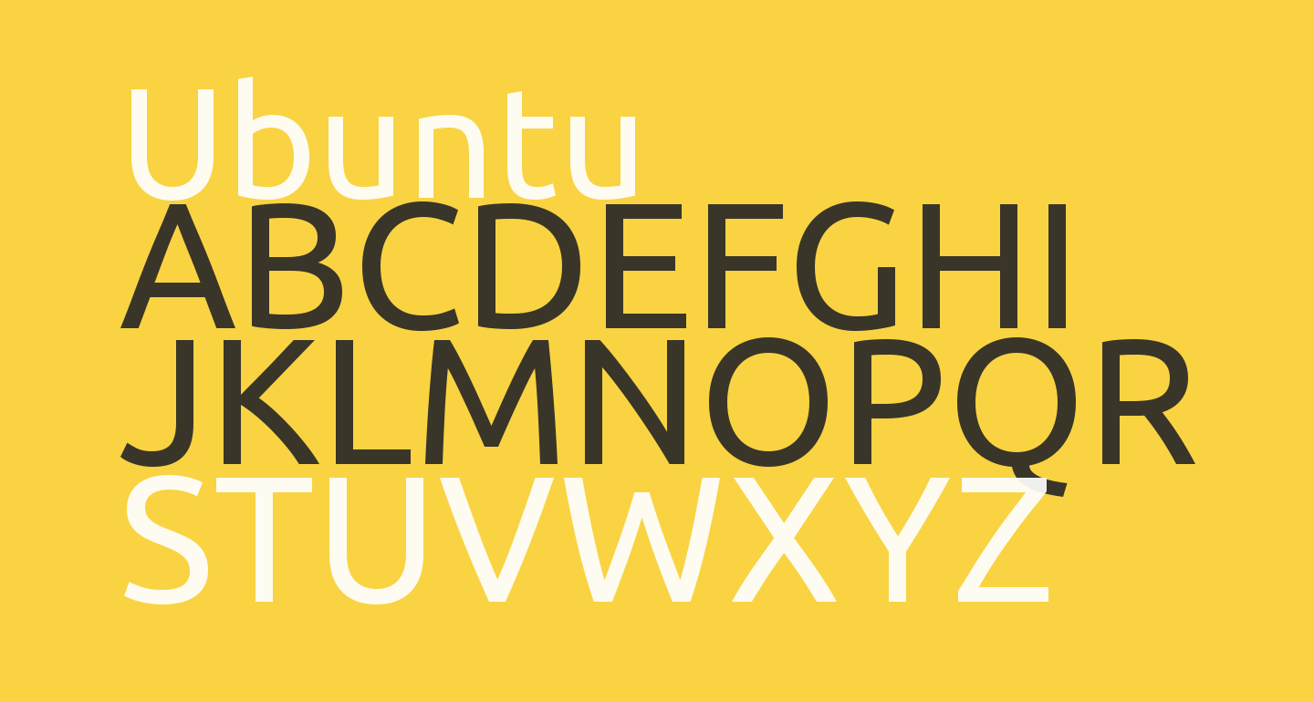Ubuntu free Font - What Font Is