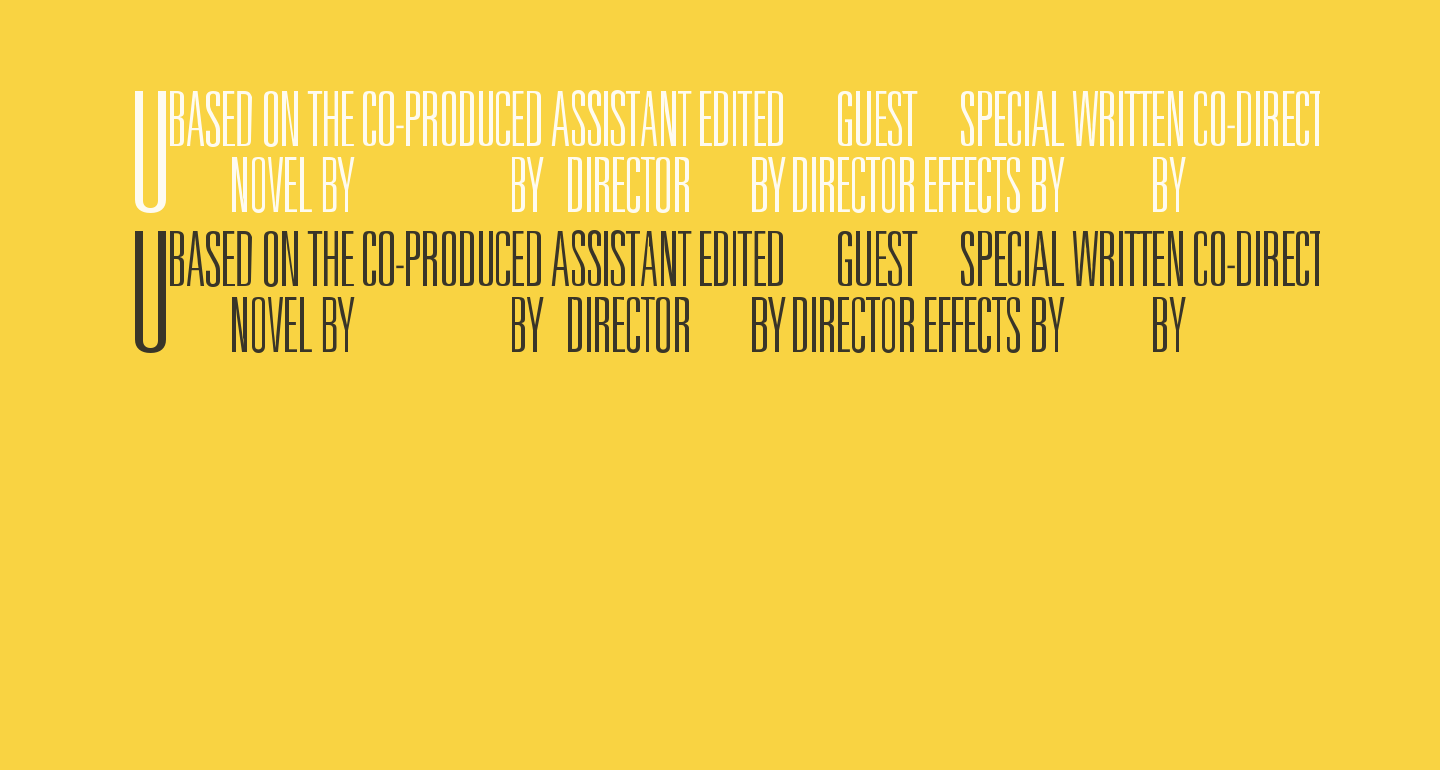 Universal Accreditation free Font - What Font Is