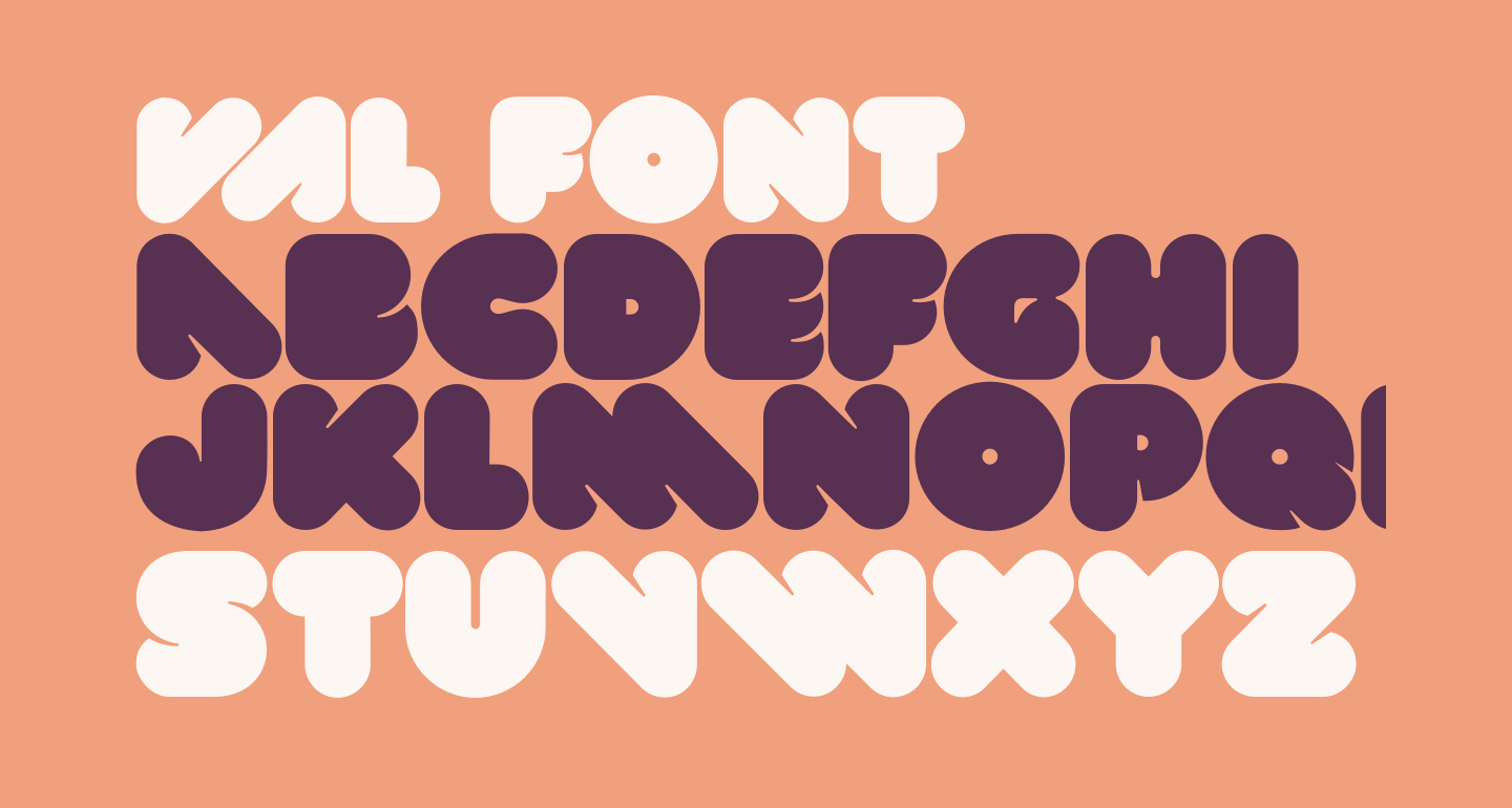 VAL free Font - What Font Is