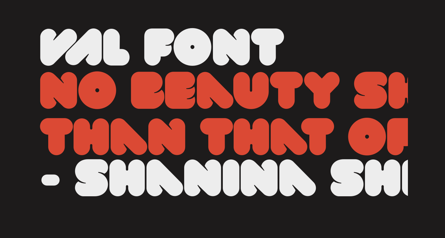 VAL free Font - What Font Is