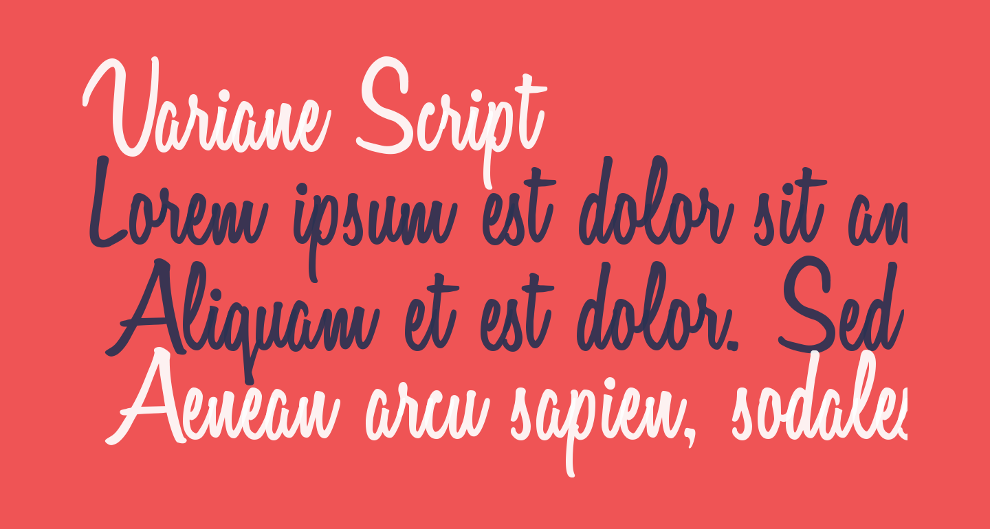 Variane Script free Font - What Font Is
