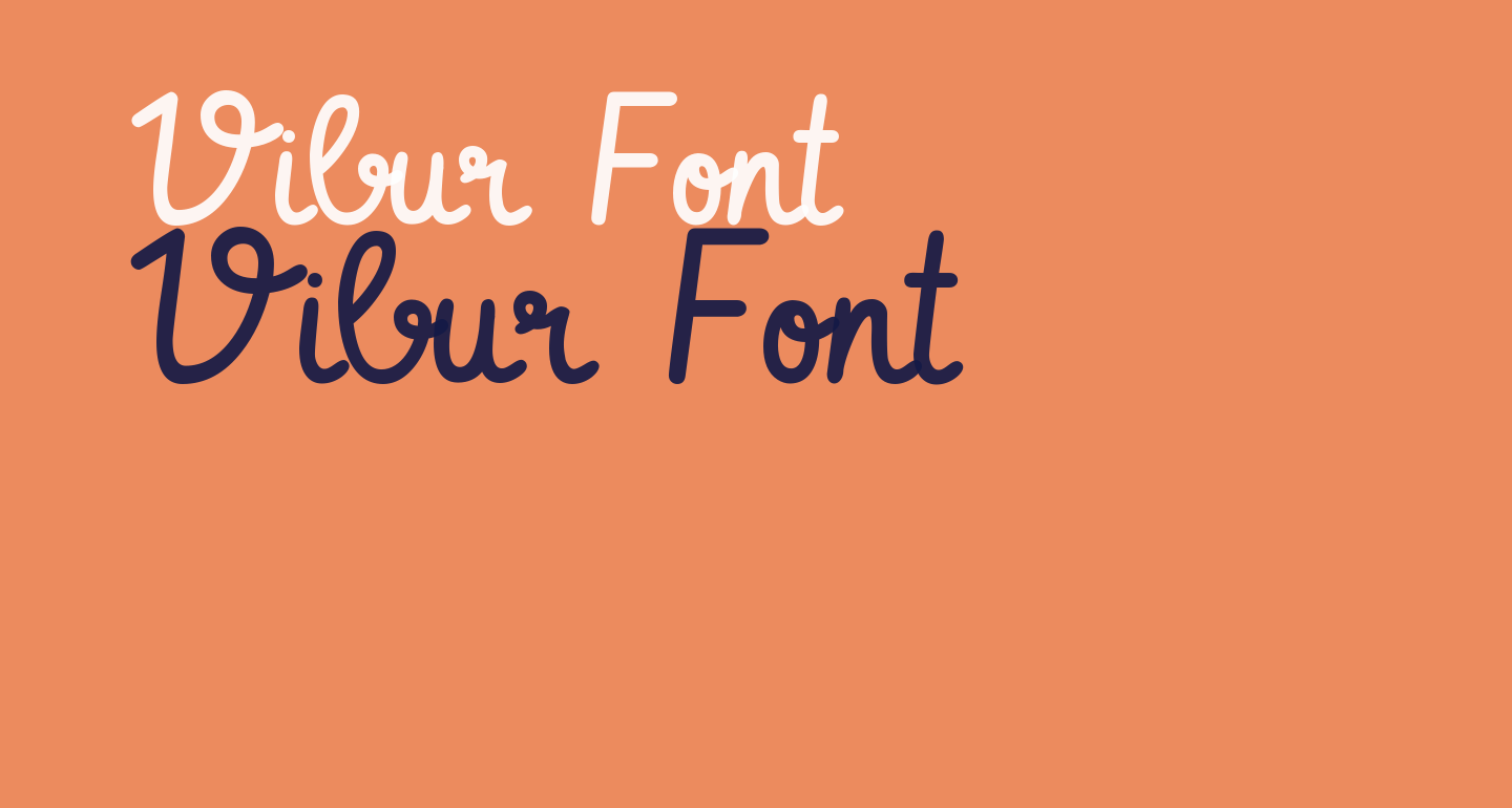 Vibur free Font - What Font Is