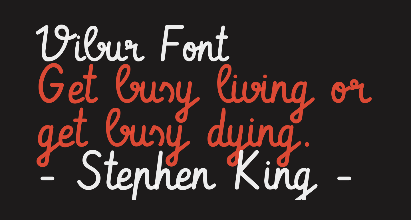 Vibur free Font - What Font Is