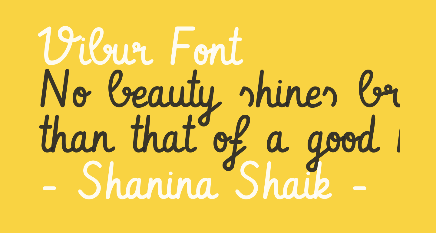 Vibur free Font - What Font Is