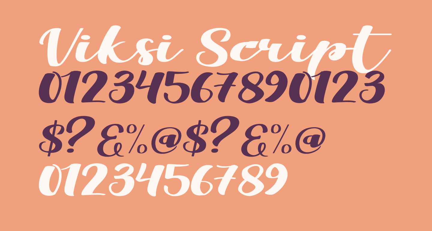 Viksi Script free Font - What Font Is