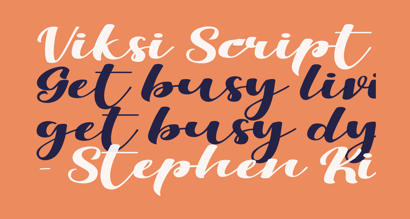 Viksi Script free Font - What Font Is