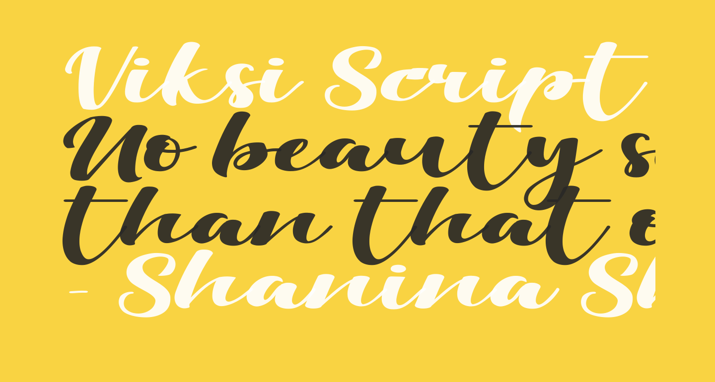 Viksi Script free Font - What Font Is