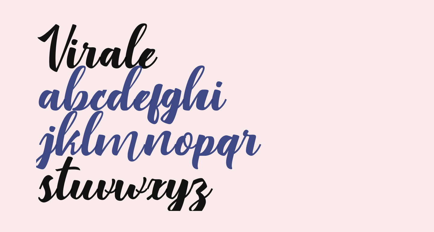 Virale free Font - What Font Is