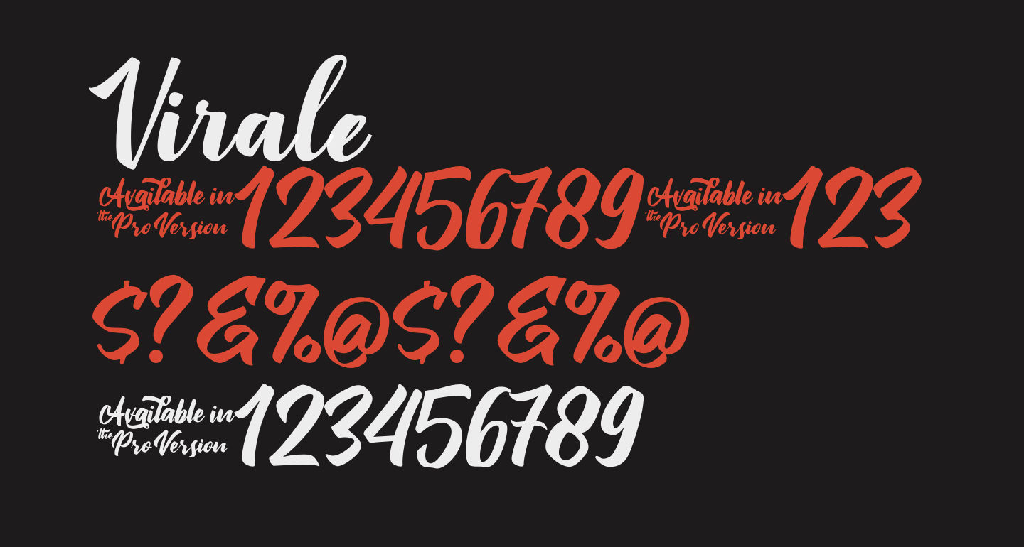 Virale free Font - What Font Is